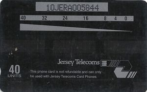 Phonecard: Heat Map (Jersey Telecom, Jersey(Definitive) Col:10JERA,MV ...