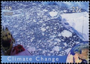 Stamp: Climate Change (UNO New York(Climate change) Mi:NT-NY 1117,Sn:NT ...