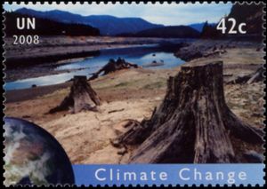 Stamp: Climate Change (UNO New York) (Climate change) Mi:NT-NY 1130,Sn ...