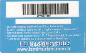 Functional Card: Bus Card (Services - Delivery, Türkiye (Turkey)(İzmir ...