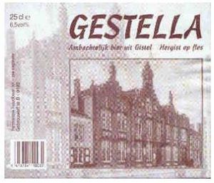 Etiqueta de bebida: Gestella (Brouwerij Strubbe, BélgicaCol:BE-BEER-000660