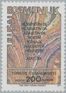 Stamp: Reforms by Ataturk (Türkiye (Turkey)(Reforms by Ataturk 3v) Mi ...