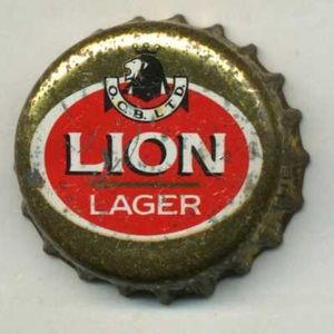 Bottle Cap: Lion Lager (The South African Breweries (SABMiller PLC ...