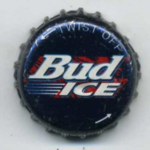 Bottle Cap: Bud Ice (Anheuser-Busch Inc., United States of AmericaCol ...
