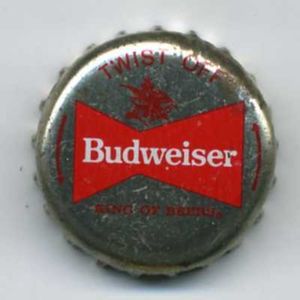 Bottle Cap: Budweiser (Anheuser-Busch Inc., United States of AmericaCol ...