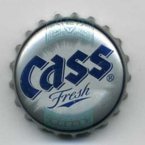Bottle Cap: Cass Fresh (Oriental Brewery Co. Ltd., Korea, SouthCol:BE ...