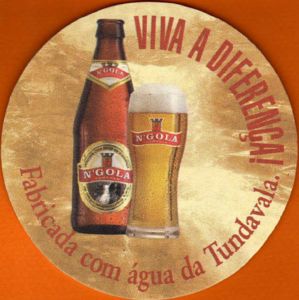 Beer Coaster: N'Gola (Cervejas de Angola, Angola) Col:AO-000004