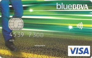 Bank Card: Blue BBVA (Banco Bilbao Vizcaya Arg., SpainCol:ES-VI-0455