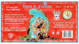 Drink Label: Ignis & Flamma (De Struise Brouwers , BelgiumCol:BE-BEER ...