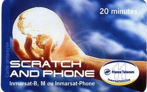 Phonecard: Scratch & Phone Inmarsat-B/M (France Telecom - Le Ticket ...