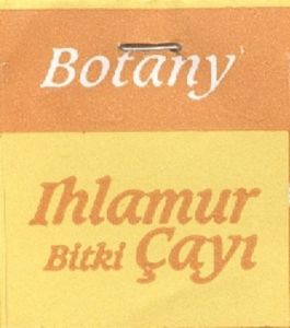 Tea Label: Ihlamur Bitki Çayi (Botany, Türkiye (Turkey)Col:TL-TR-0033
