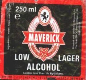 Drink Label: Maverick Lager (Brouwerij Van Roy, BelgiumCol:BE-BEER-001046