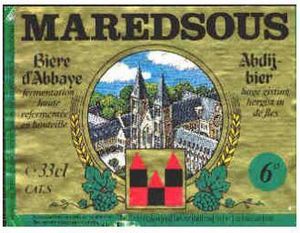 Drink Label: Maredsous 6° (Duvel Moortgat, BelgiumCol:BE-BEER-001034