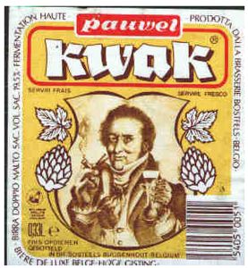 Drink Label: Pauwel Kwak (Brouwerij Bosteels, BelgiumCol:BE-BEER-001192