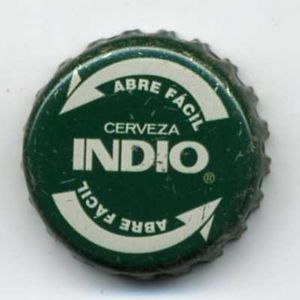 Bottle Cap: Indio (Cerveceria Moctezuma Cuauhtémoc S.A. de C.V ...