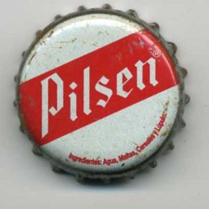 Tapa de botella: Pilsen (Productora La Florida, Costa RicaCol:BE-CR-00007