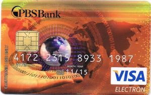Bank Card: PBS Bank (Podkarpacki Bank Spółdzielczy, Poland) Col:PL-VE-0077
