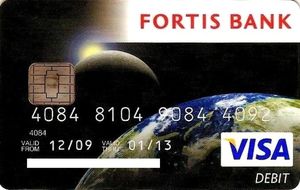 Bank Card: Eclipse (Fortis Bank, PolandCol:PL-VI-0095.01