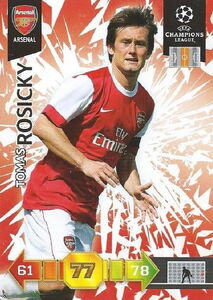 Game Card: Tomas Rosicky (Adrenalyn XL official trading card(UEFA ...