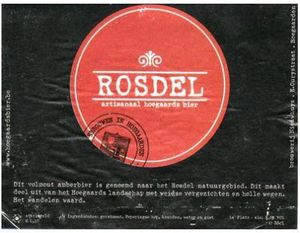 Drink Label: Rosdel (Nieuwhuys, BelgiumCol:BE-BEER-001259