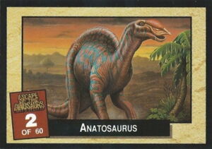 Game Card: Anatosaurus (Escape of the Dinosaurs) (Escape of the ...