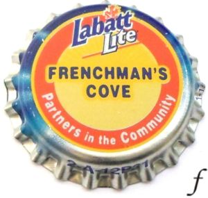 Kronkorken: Labatt Lite Frenchman's Cove (Labatt Breweries of Canada ...