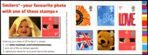 Stamp: Smilers (United Kingdom of Great Britain & Northern Ireland ...