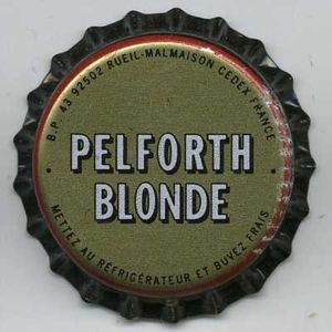 Bottle Cap: Pelforth Blonde (Brasserie Pelforth, FranceCol:BE-FR-00076