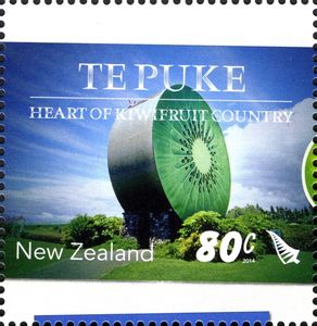 Stamp: Te puke (New Zealand(Legendary Landmarks) Mi:NZ 3144,Yt:NZ 3011 ...