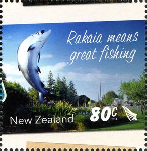 Stamp: Rakaia (New Zealand(Legendary Landmarks) Mi:NZ 3149,Yt:NZ 3016 ...