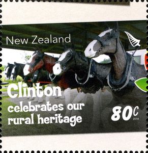 Stamp: Clinton (New Zealand(Legendary Landmarks) Mi:NZ 3158,Yt:NZ 3025 ...