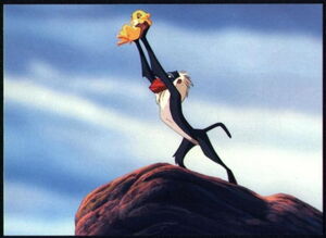 Game Card: Presentation of Simba (Disney(The Lion King - Series 2) Col ...