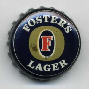 Bottle Cap: Foster's Lager (Foster's Group, AustraliaCol:BE-AUS-00089