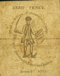 Banknote: 8 Pence (United States of America(Specialized Issues ...