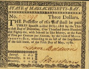 Banknote: 3 Dollars (United States of America) (Specialized Issues ...