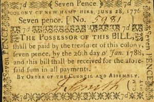 Banknote: 7 Pence (United States of America(Specialized Issues - New ...