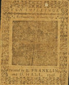 Banknote: 10 Shillings (United States of America(Specialized Issues ...