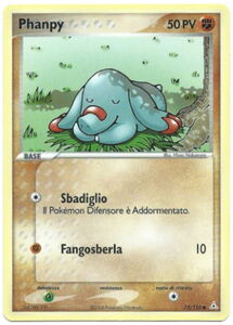 Tarjeta de juego: Phanpy (Pokémon TCG(Ex Fantasmi di Holon (Italian ...