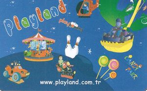 Functional Card: Playland (Games Centers, Amusement Parks, Türkiye ...