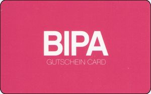 Geschenkkarte: Red card (Bipa, Österreich(Bipa) Col:AT-Bipa-019b
