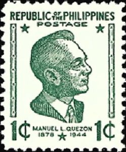 Stamp: Manuel L. Quezón (1878-1944) (Philippines) (Manuel L Quezon) Mi ...