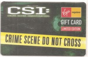 Gift Card: CSI - Crime Scene Investigation (Virgin, United Kingdom of ...
