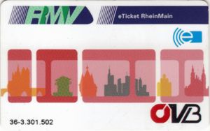 Transport Ticket: eTicket RheinMain (RMV - Rhein-Main-Verkehrsverbund ...