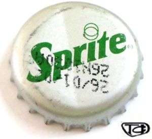 Bottle Cap: Sprite (Coca-Cola HBC S.A., GreeceCol:SO-GR-00404