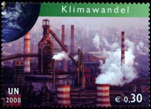 Stamp: Climate change (UNO Vienna(Climate change) Mi:NT-WN 574,Sn:NT-WN ...