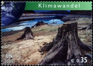 Stamp: Climate change (UNO Vienna(Climate change) Mi:NT-WN 586,Sn:NT-WN ...