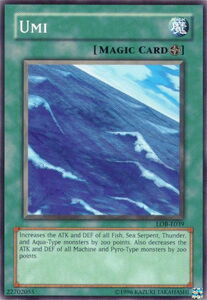 Cartas de Jogar: Umi (Yu-Gi-Oh(Legend of Blue Eyes White Dragon (LOB-E ...