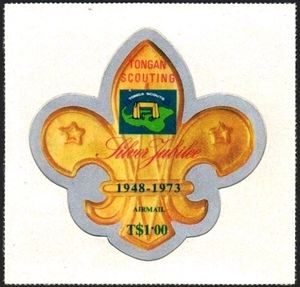 Stamp: Emblem (Tonga(Tongan Scouting) Mi:TO 459,Sn:TO C134,Yt:TO PA134 ...