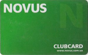 Functional Card: Novus Clubcard (Shops - Supermarkets, Ukraine(Novus ...