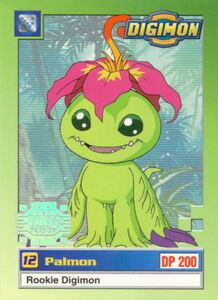 Game Card: 12 Palmon (Digital Digimon Monsters) (Digimon Animated ...
